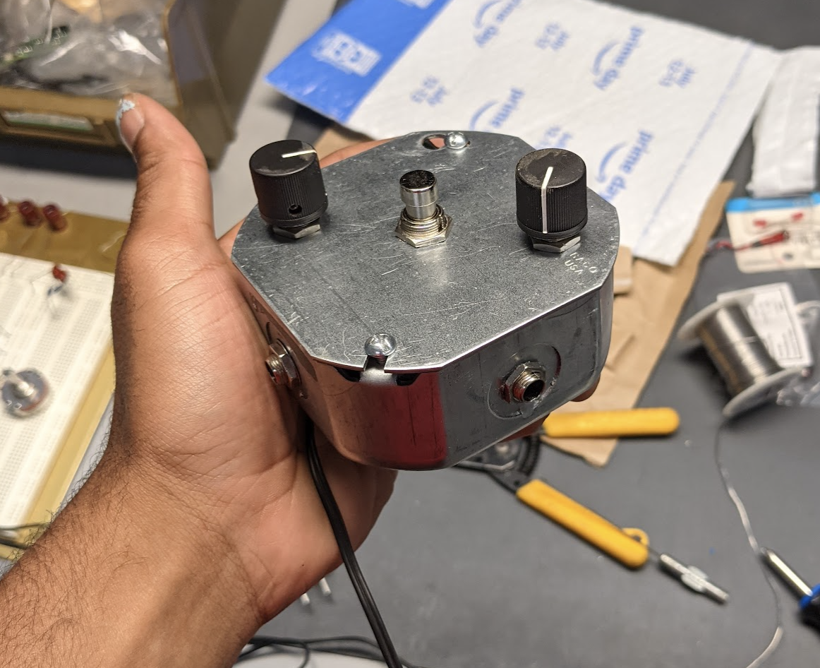 Analog and Digital Guitar Pedals Project - Vishnu Srinivas